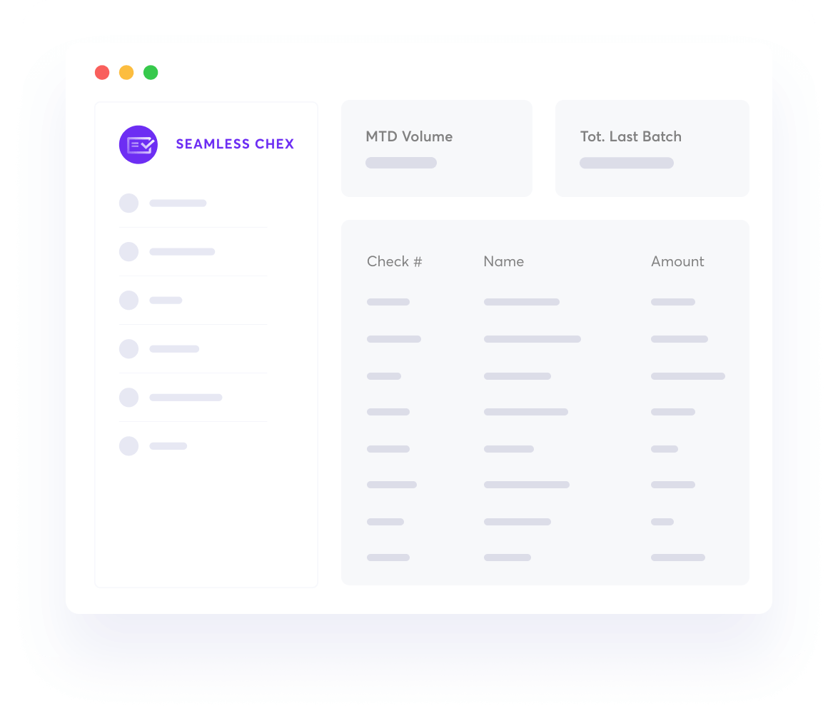 Accept Checks Online in 60 seconds or less with Seamless Chex